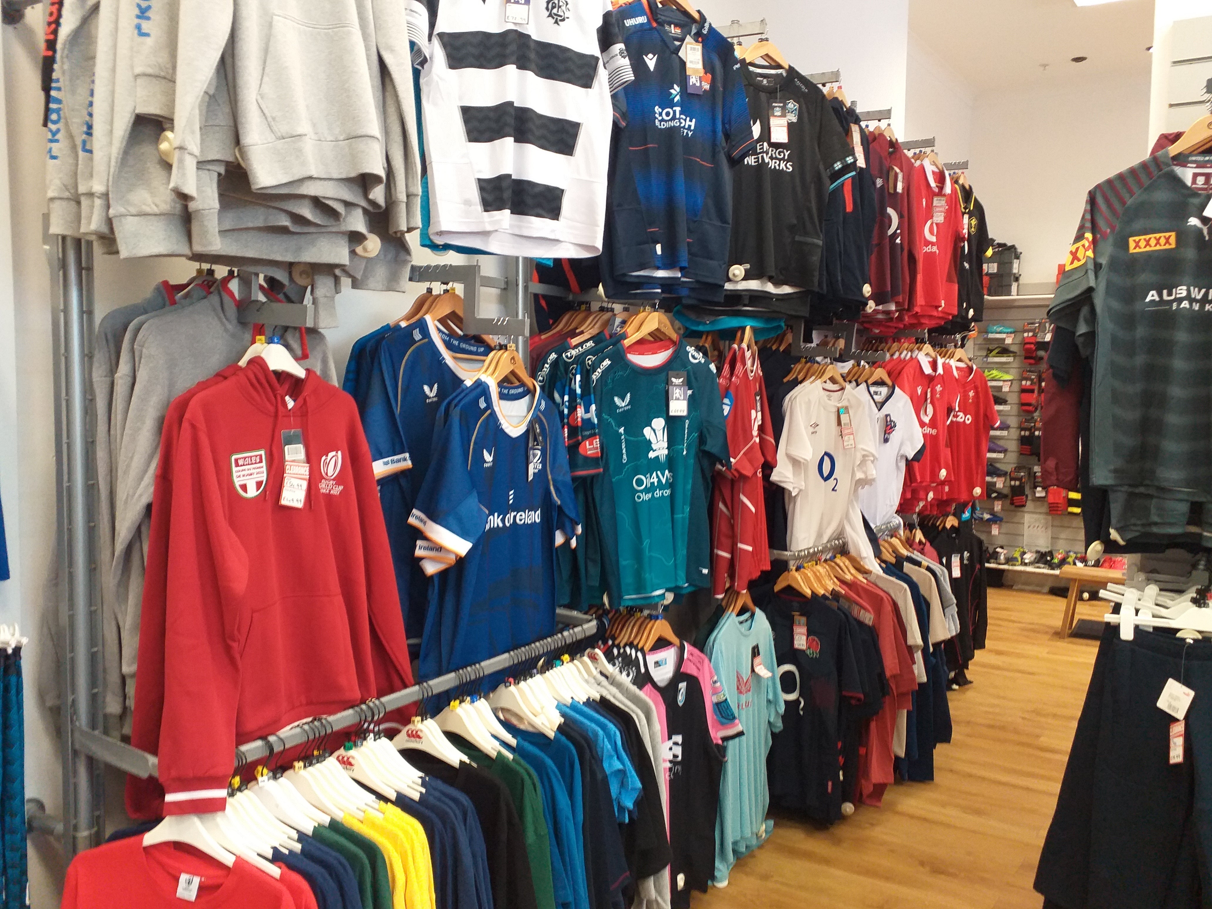 Rugby Heaven Swansea Shop - The number one rugby shop in Swansea