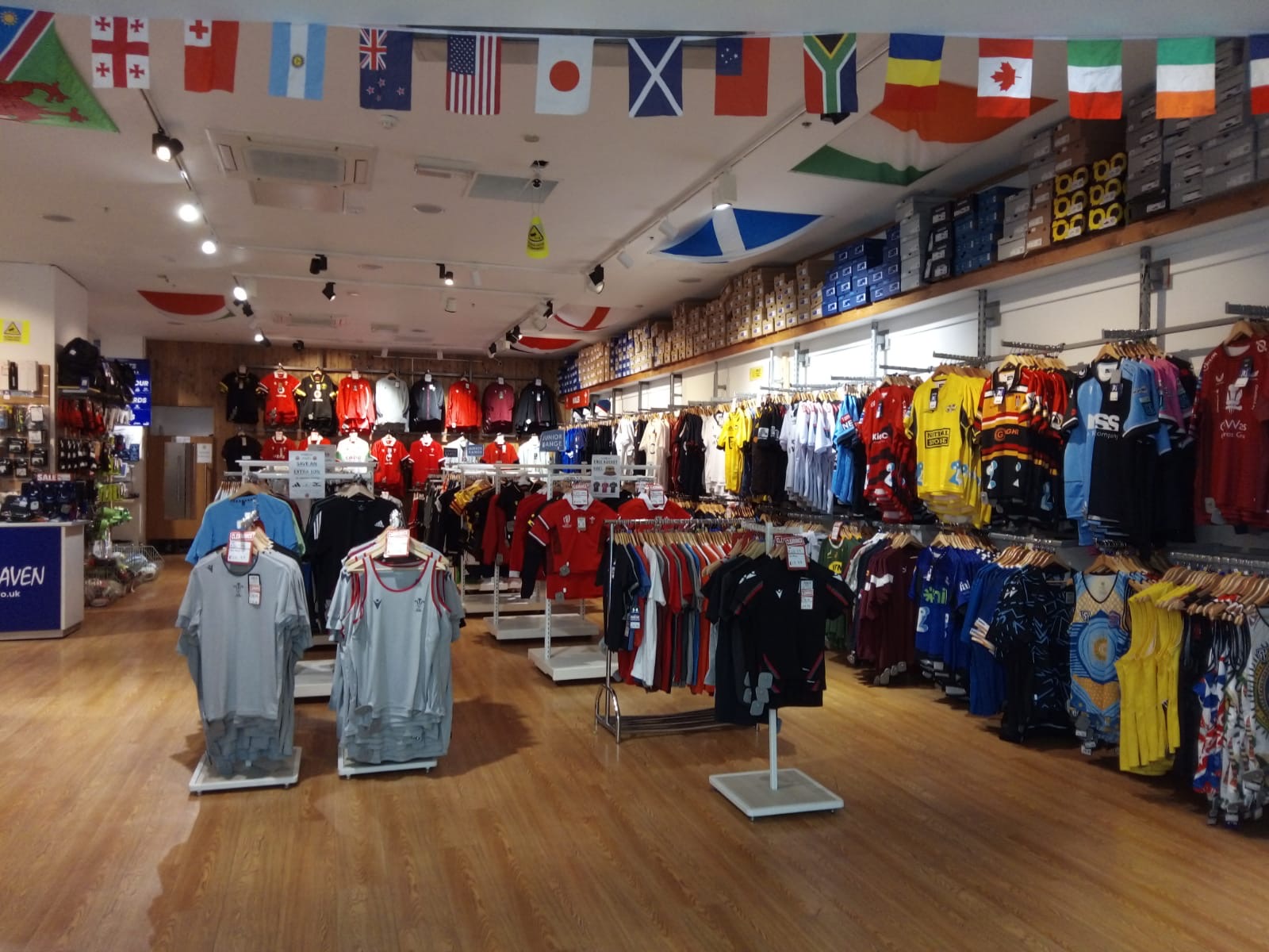 Rugby Heaven Cardiff Shop - The number one rugby shop in Cardiff
