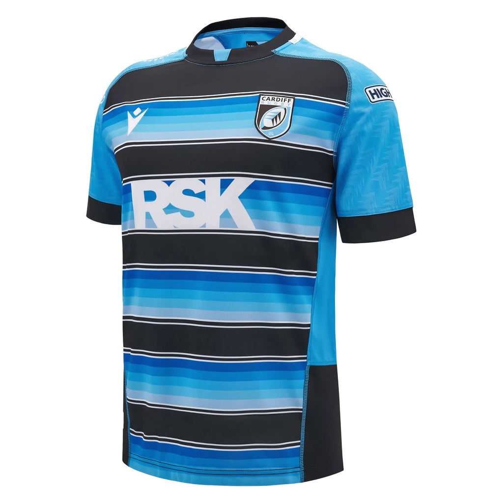 Macron Cardiff Rugby 2024/25 Adults Home Rugby Shirt – Rugby Heaven