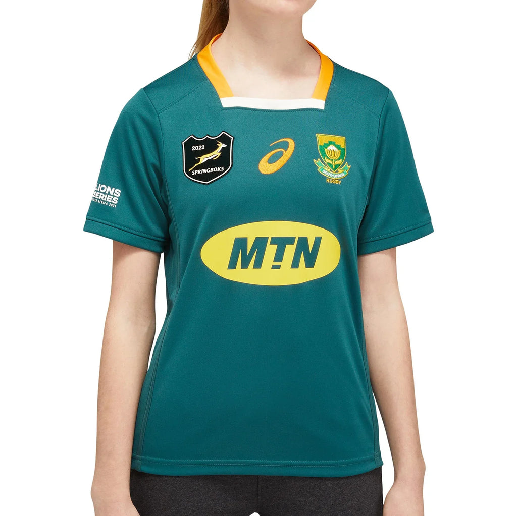 ASICS South Africa Springboks Kids Lions Series 2021 Kids Home Rugby S ...