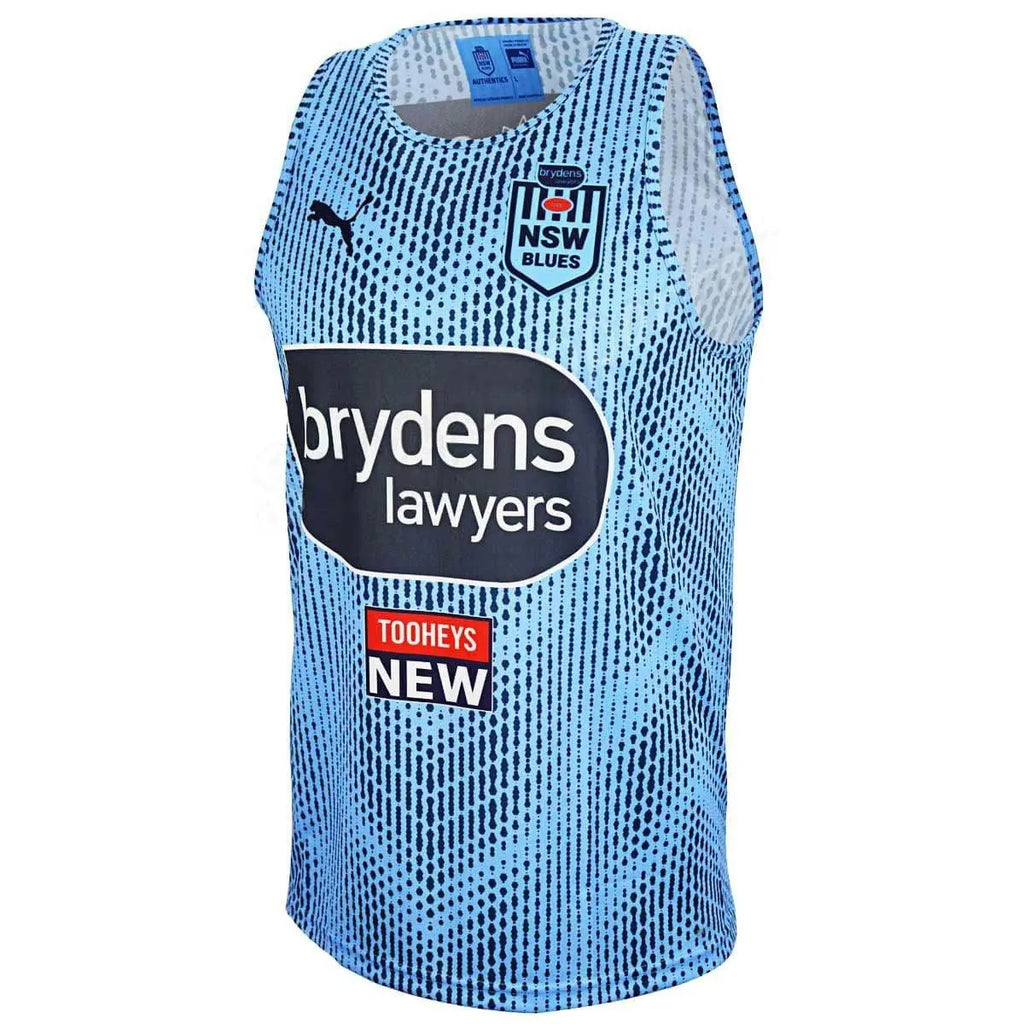 Puma New South Wales Blues Mens NRL Rugby Training Singlet – Rugby Heaven
